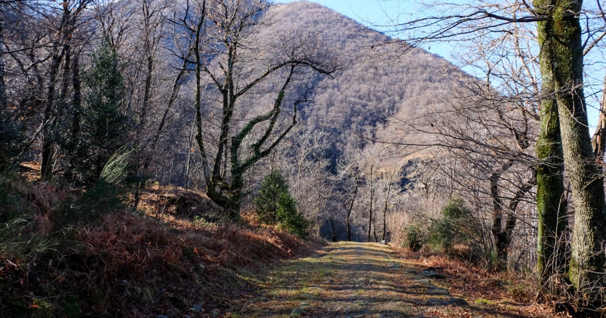 Par la route historique du Monte Ceneri